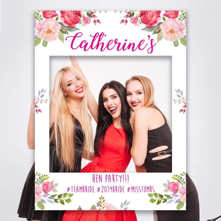 selfie frames, selfie boards, social media frames, photo booth frames ...