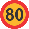 Speed Limit Signs, speed limit markers, road speed signs, traffic speed ...