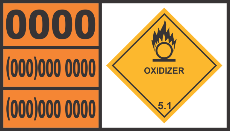 Hazchem Placard, hazardous material placard, Hazchem signage, Hazchem ...