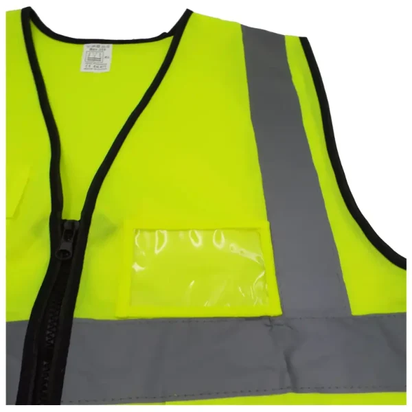 Reflective Vest with Pockets Branded With Custom Logo - express ...